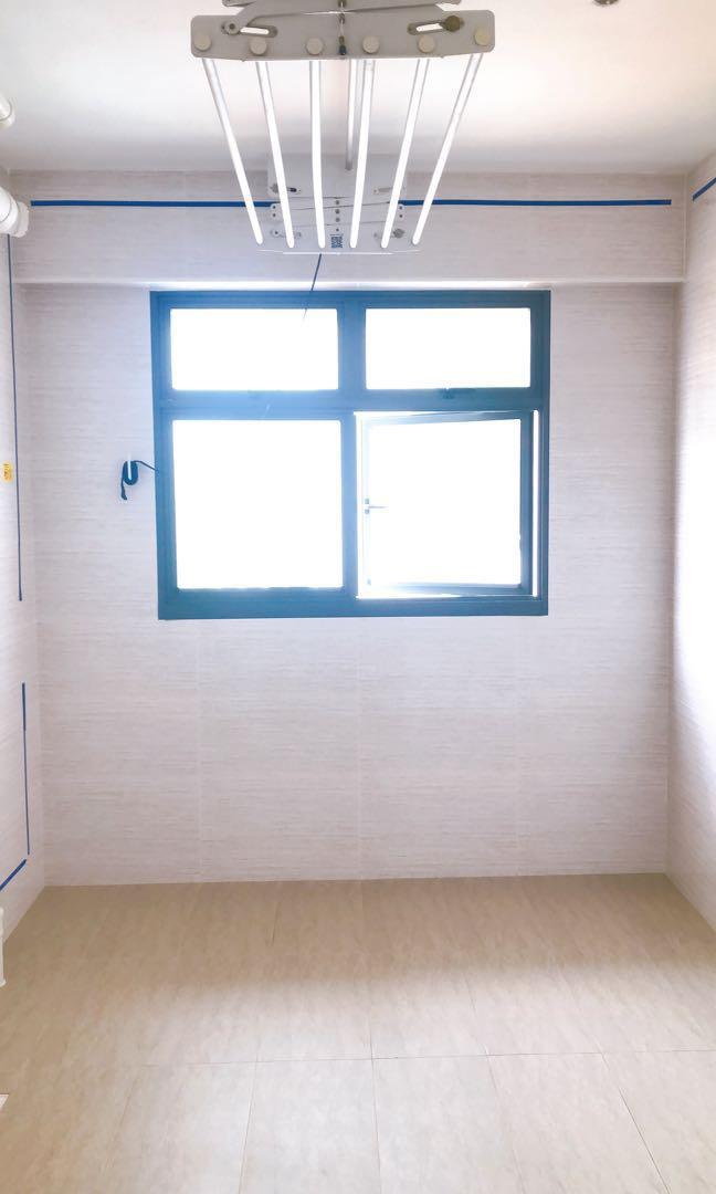 HDB Ceiling Laundry Rack, Furniture & Home Living, Home Improvement ...