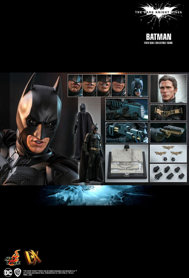 Hot Toys - DX19 - The Dark Knight Rises - 1/6th scale Batman ...