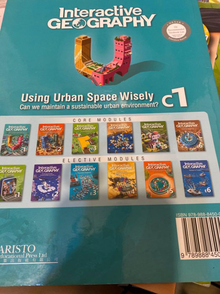 Interactive geography core module 1, 興趣及遊戲, 書本 & 文具, 教科書 - Carousell