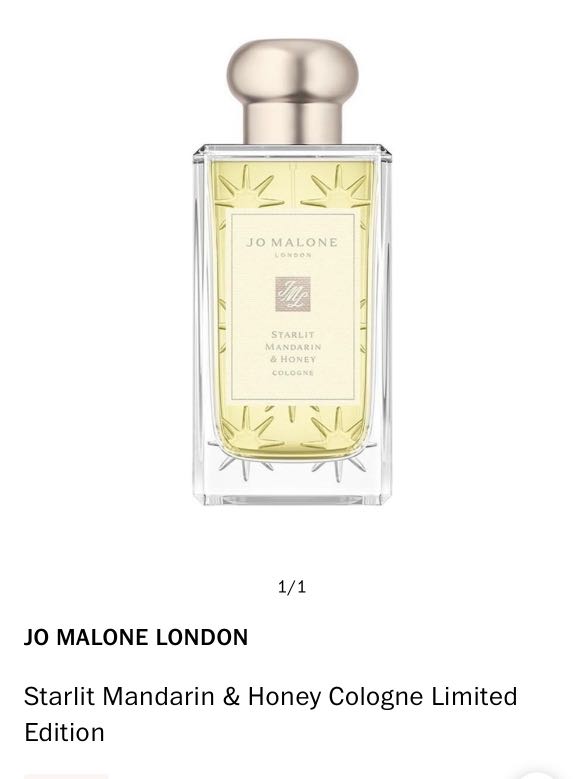 Jo Malone Starlit Mandarin & Honey, Beauty & Personal Care, Fragrance ...