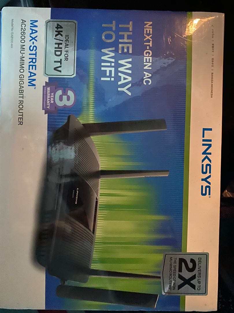 Limksys Max Stream router, Computers & Tech, Parts & Accessories ...