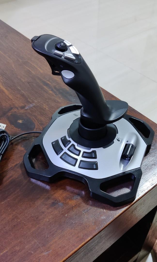 Logitech 3D Extreme Joystick, Video Gaming, Gaming Accessories ...