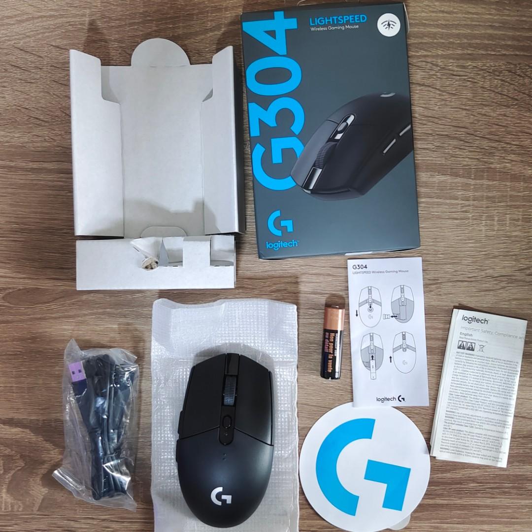 Logitech G304 mouse, 電腦＆科技, 電腦周邊及配件, 電腦周邊產品 - Carousell