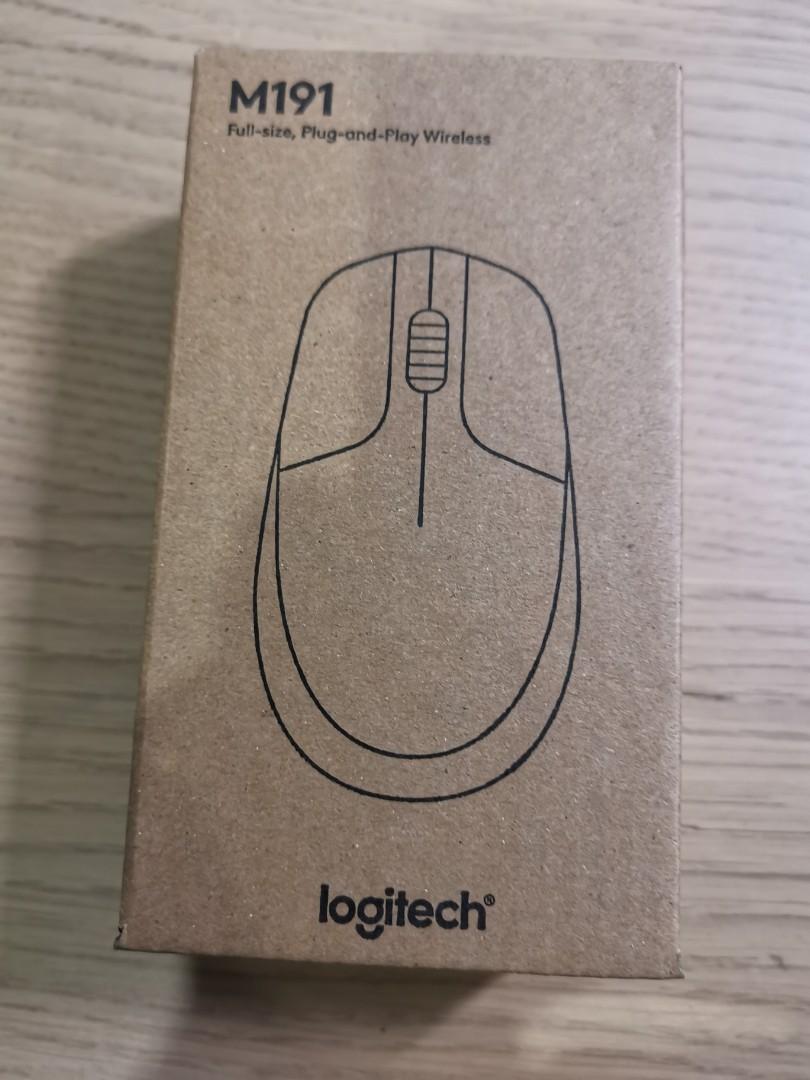 Logitech M191 full size mouse, Computers & Tech, Parts & Accessories ...