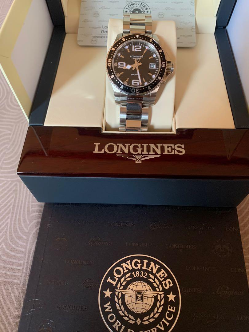 Longines Hydroconquest 34, Luxury, Watches on Carousell
