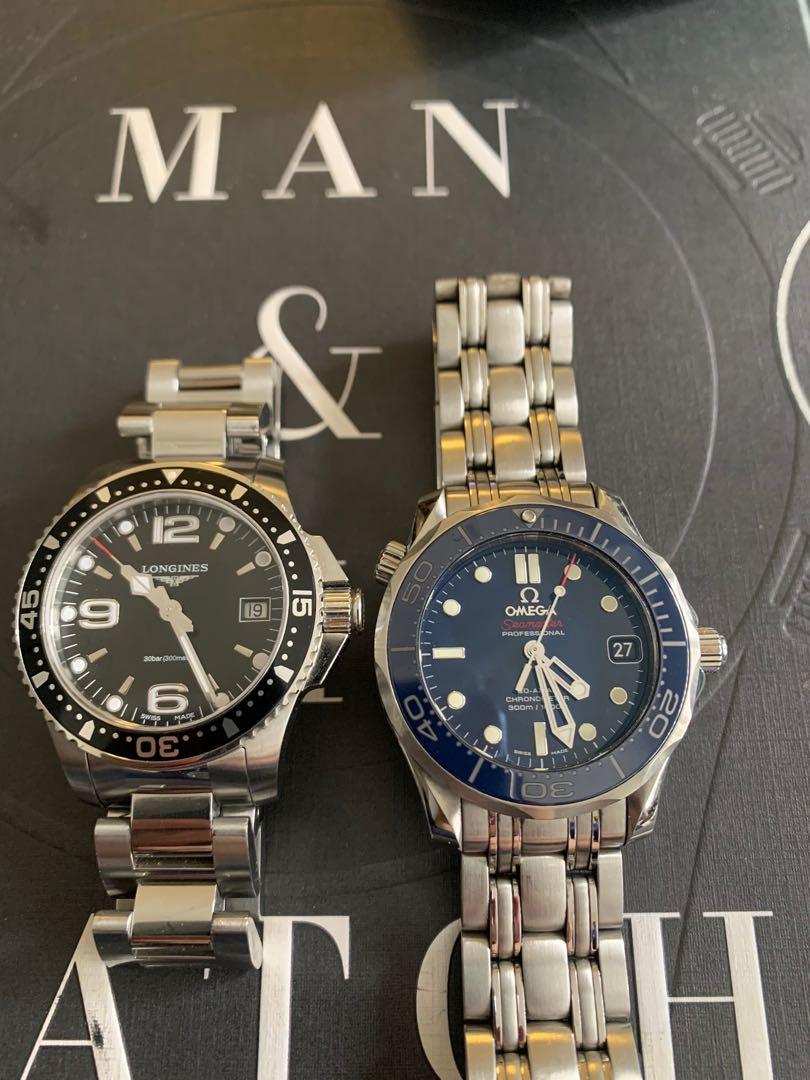 Longines Hydroconquest 34, Luxury, Watches on Carousell