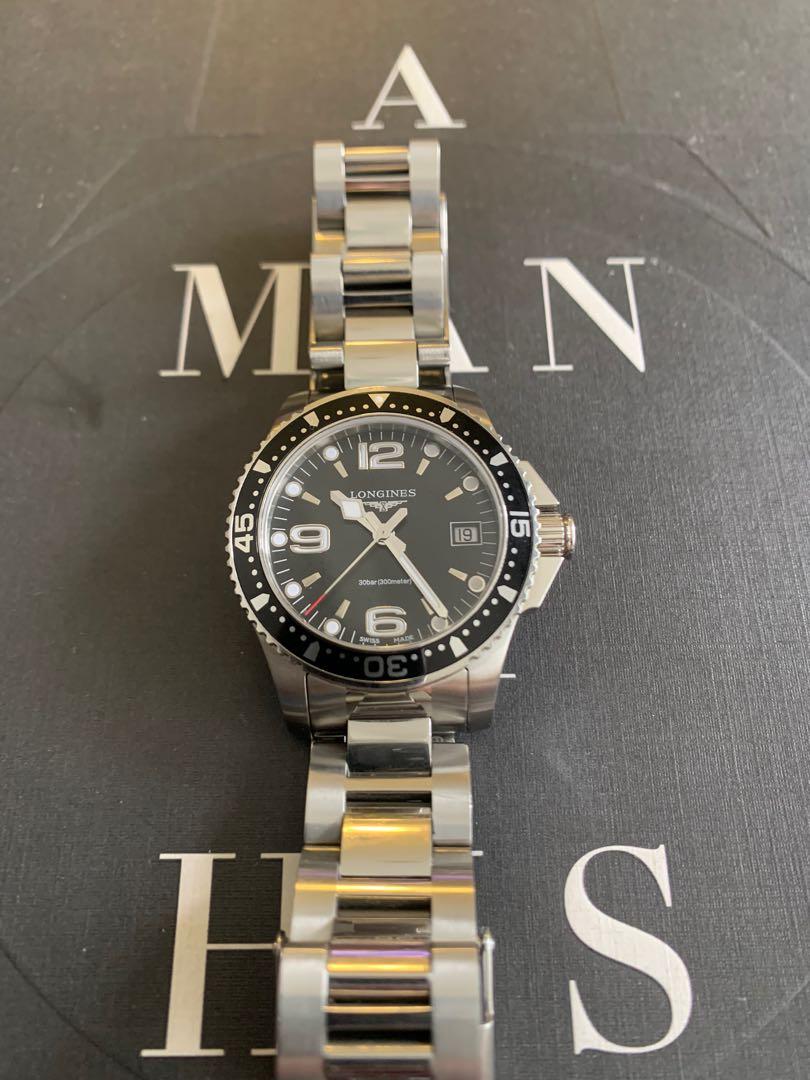Longines Hydroconquest 34, Luxury, Watches on Carousell