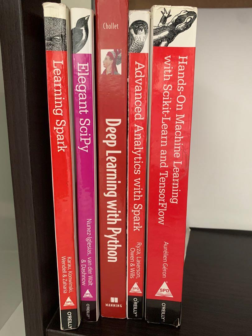 Machine Learning Book Bundle Hobbies And Toys Books And Magazines Textbooks On Carousell 