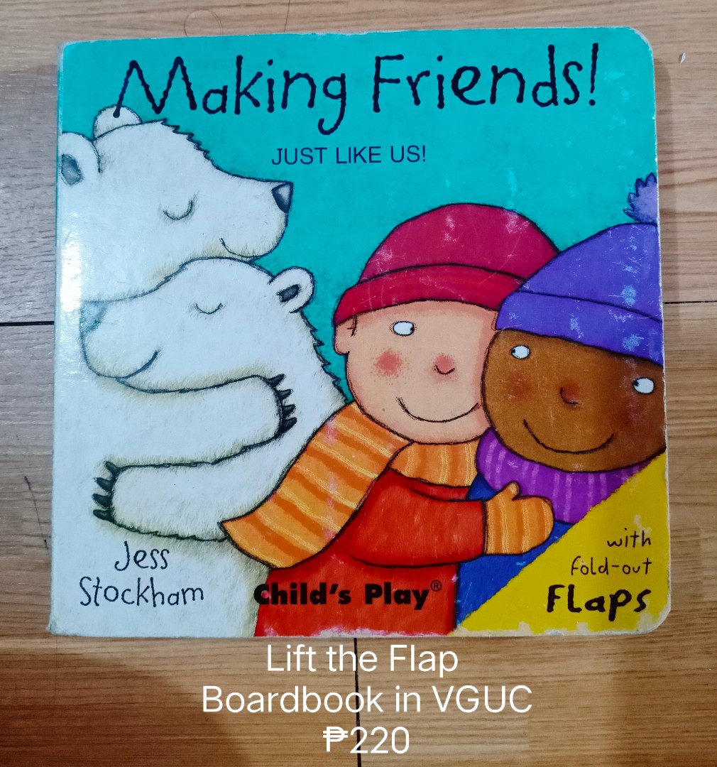 Making Friends Just Like Us lift the Flap, Hobbies & Toys, Books ...