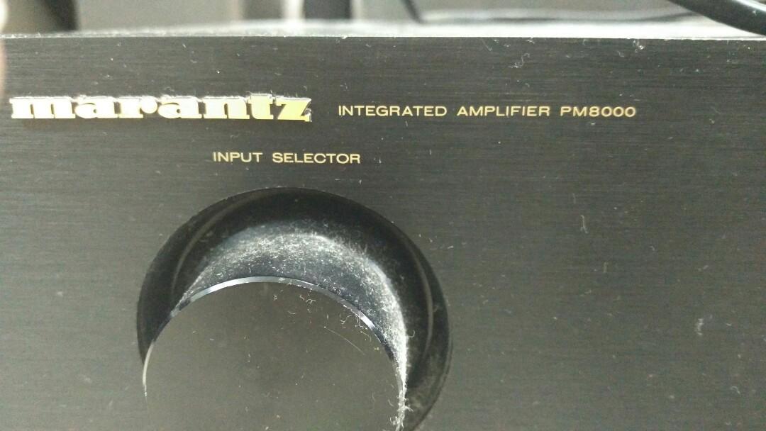 Marantz PM8000 Integrated Amplifier, Audio, Soundbars, Speakers ...