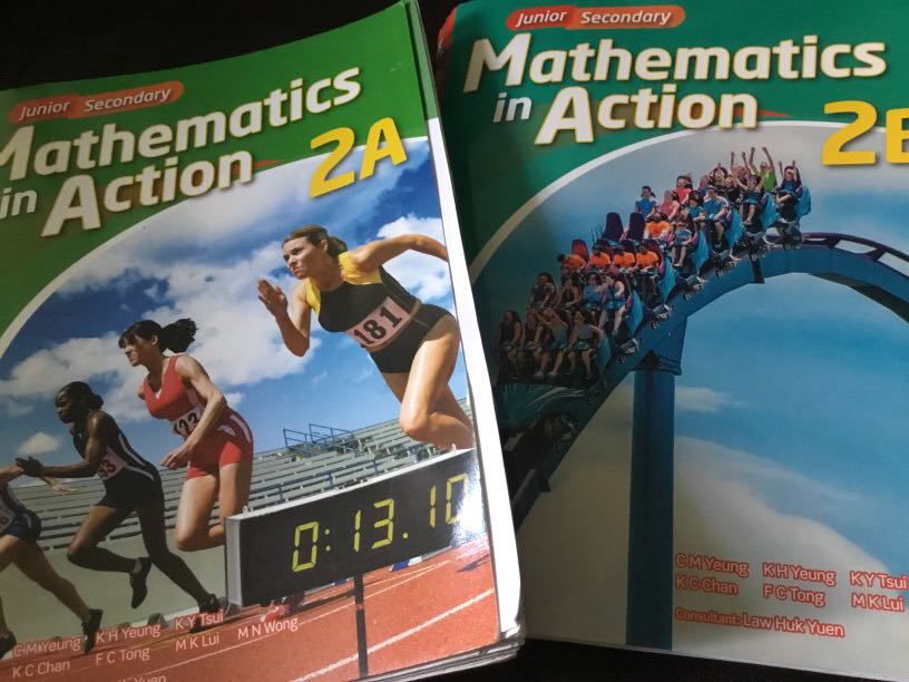 Mathematics in action 2A 2B, 興趣及遊戲, 書本 & 文具, 教科書 - Carousell
