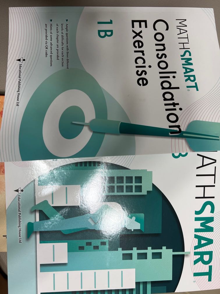 Mathsmart textbook & exercise, 興趣及遊戲, 書本 & 文具, 教科書 - Carousell