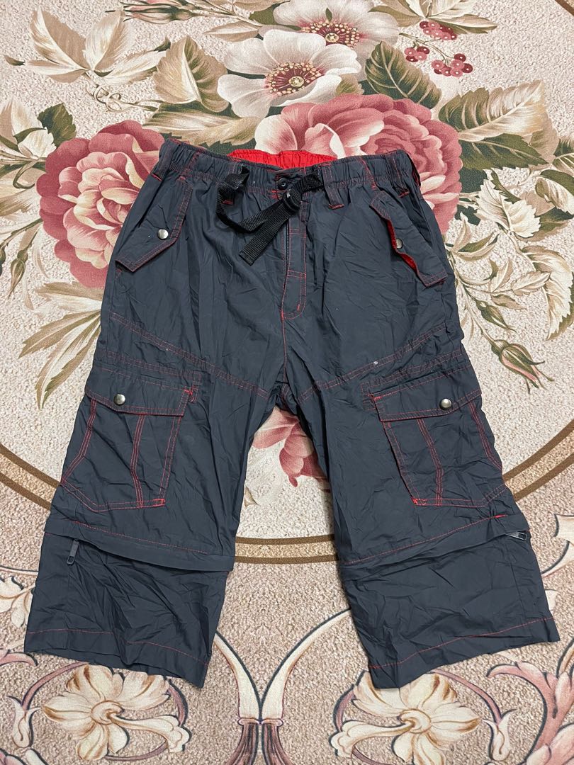 Mens two ways cargo short pants, Men's Fashion, Bottoms, Shorts on ...