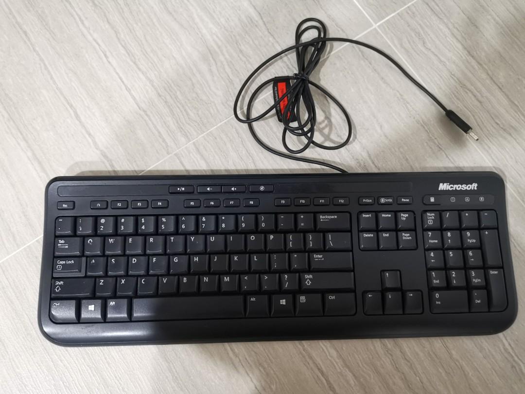 Microsoft Computer Keyboard Computers And Tech Parts And Accessories Computer Keyboard On Carousell