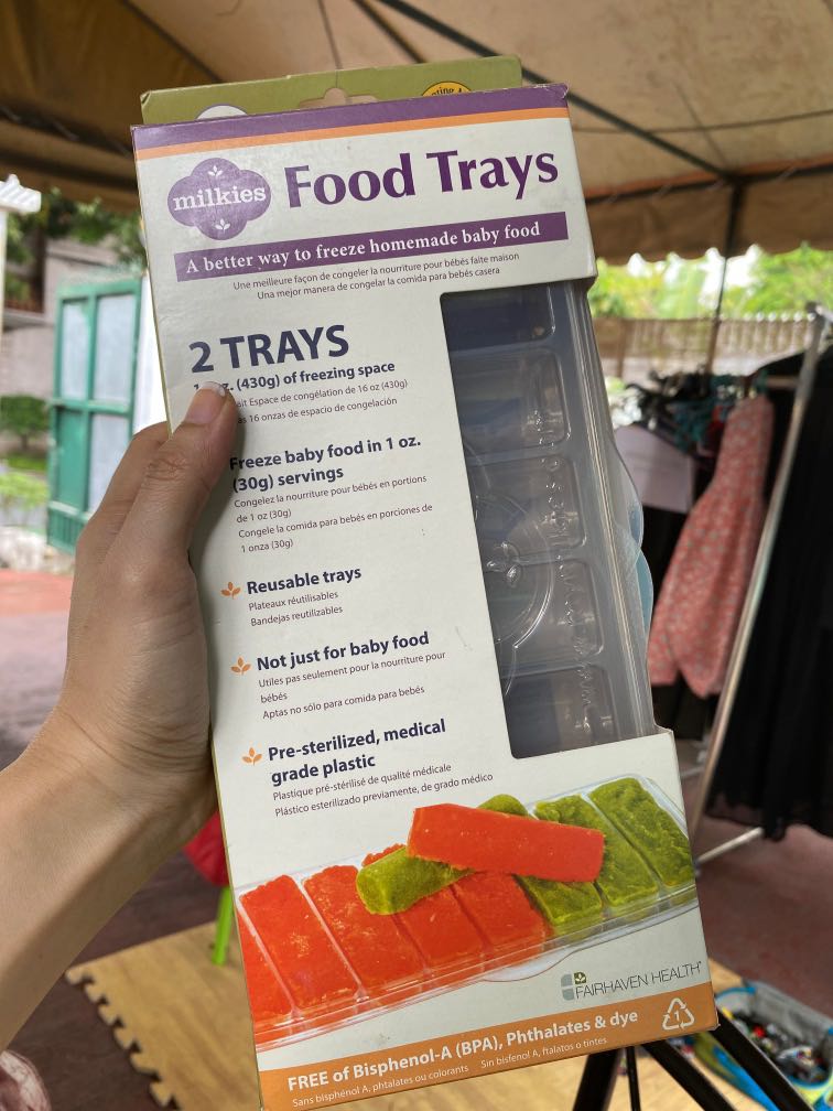 MILKIES FOOD TRAYs, Babies & Kids, Nursing & Feeding, Breastfeeding ...