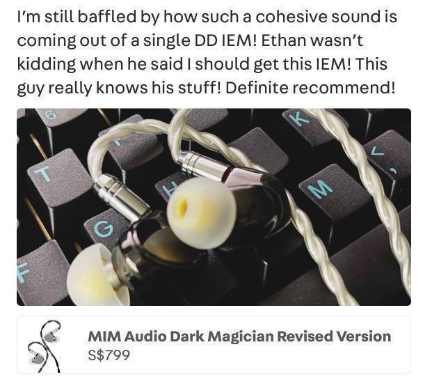 MIM Audio Dark Magician Revised Version (Black and Silver) , Audio ...