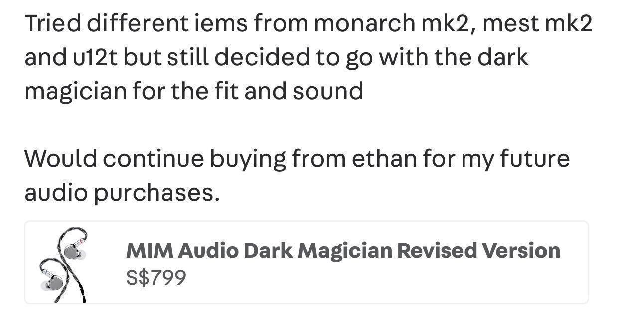 MIM Audio Dark Magician Revised Version (Black and Silver) , Audio ...