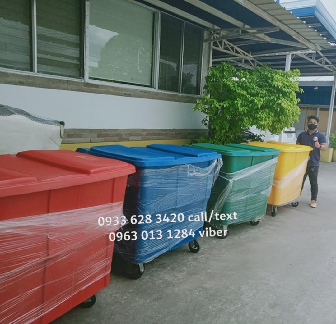 Mobile waste bin Wheeled, Furniture & Home Living, Cleaning & Homecare ...