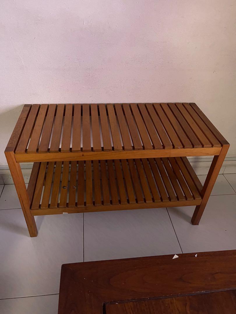Molger Bench / Shoe Rack, Furniture & Home Living, Furniture, Other ...