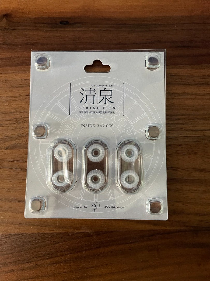 Moondrop Spring tips earbud, Audio, Earphones on Carousell
