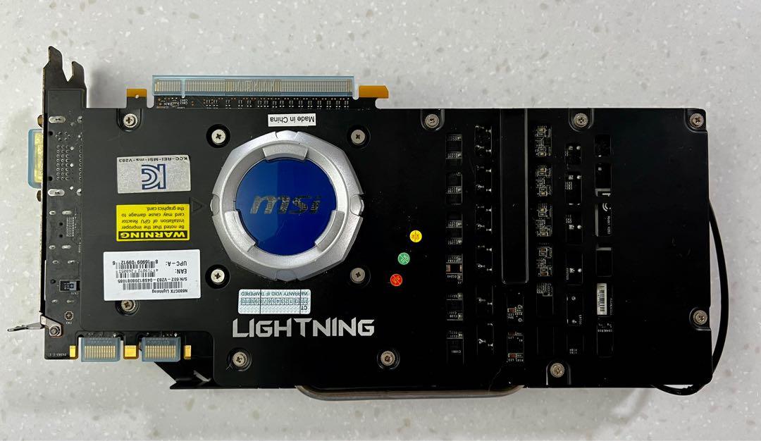 MSI GTX 680 Lighting, Computers & Tech, Parts & Accessories, Computer ...