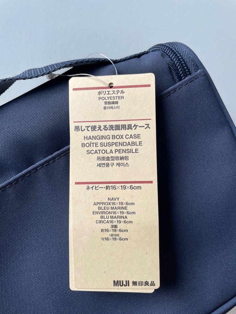 Muji Toiletries Bag, Women's Fashion, Bags & Wallets, Beach Bags on ...