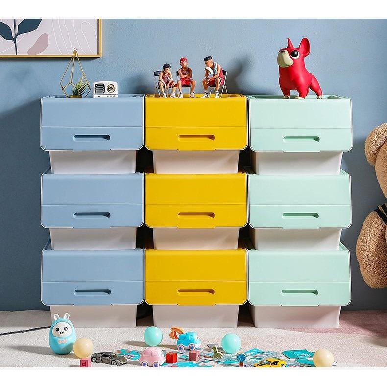 Multipurpose 35L Storage Box Stackable Plastic Wardrobe Drawer Rack ...