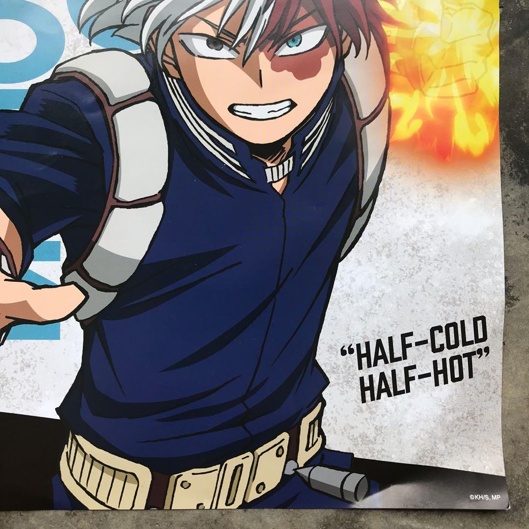 My Hero Academia Shoto Todoroki official poster, Hobbies & Toys, Toys ...