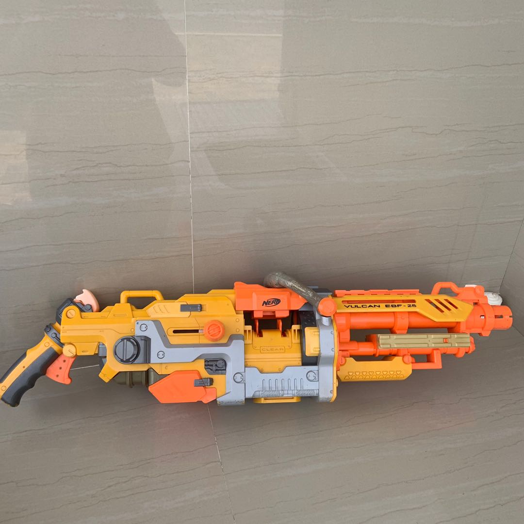 big nerf gun vulcan ebf-25, Hobbies & Toys, Toys & Games on Carousell