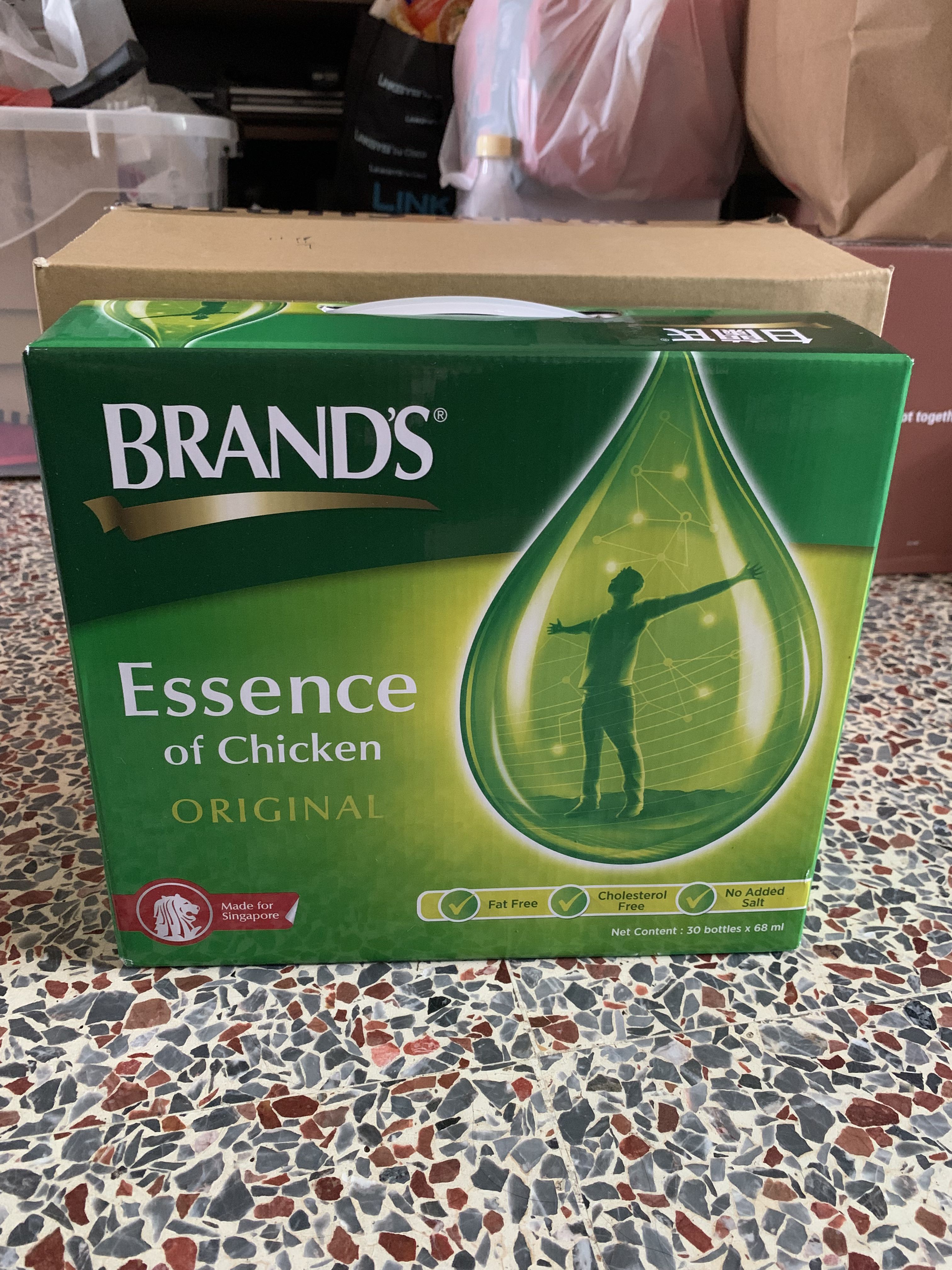 [New] 30 x 68ml Brands Essence Of Chicken (Use by: 15 July 2025), Food ...
