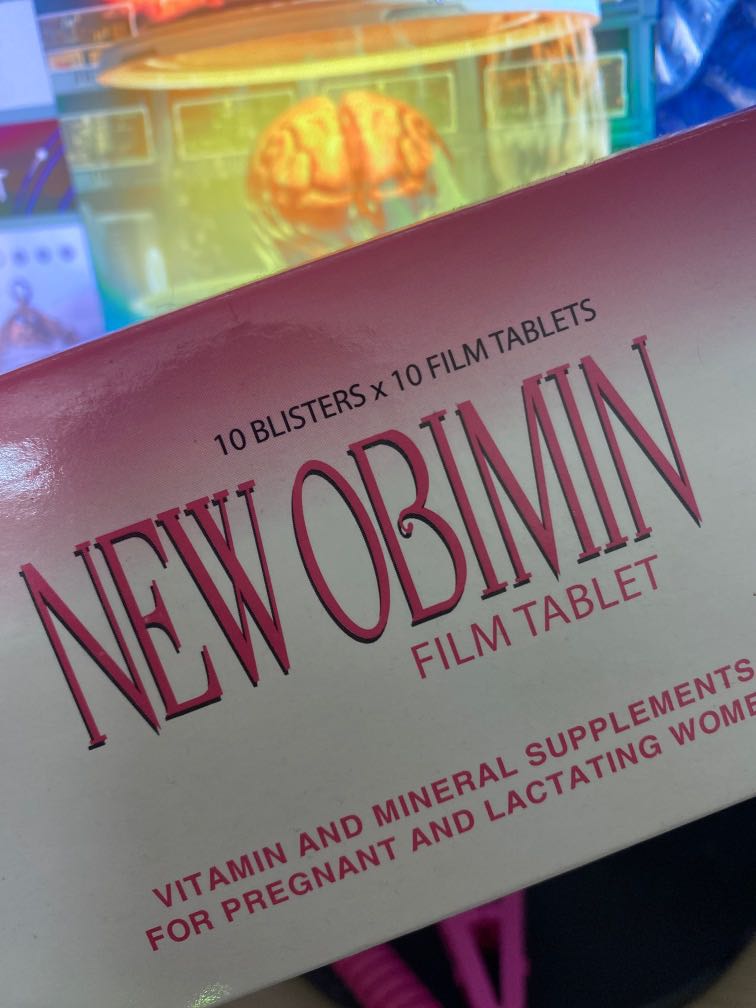 New Obimin Prenatal Multivitamin, Health & Nutrition, Health ...
