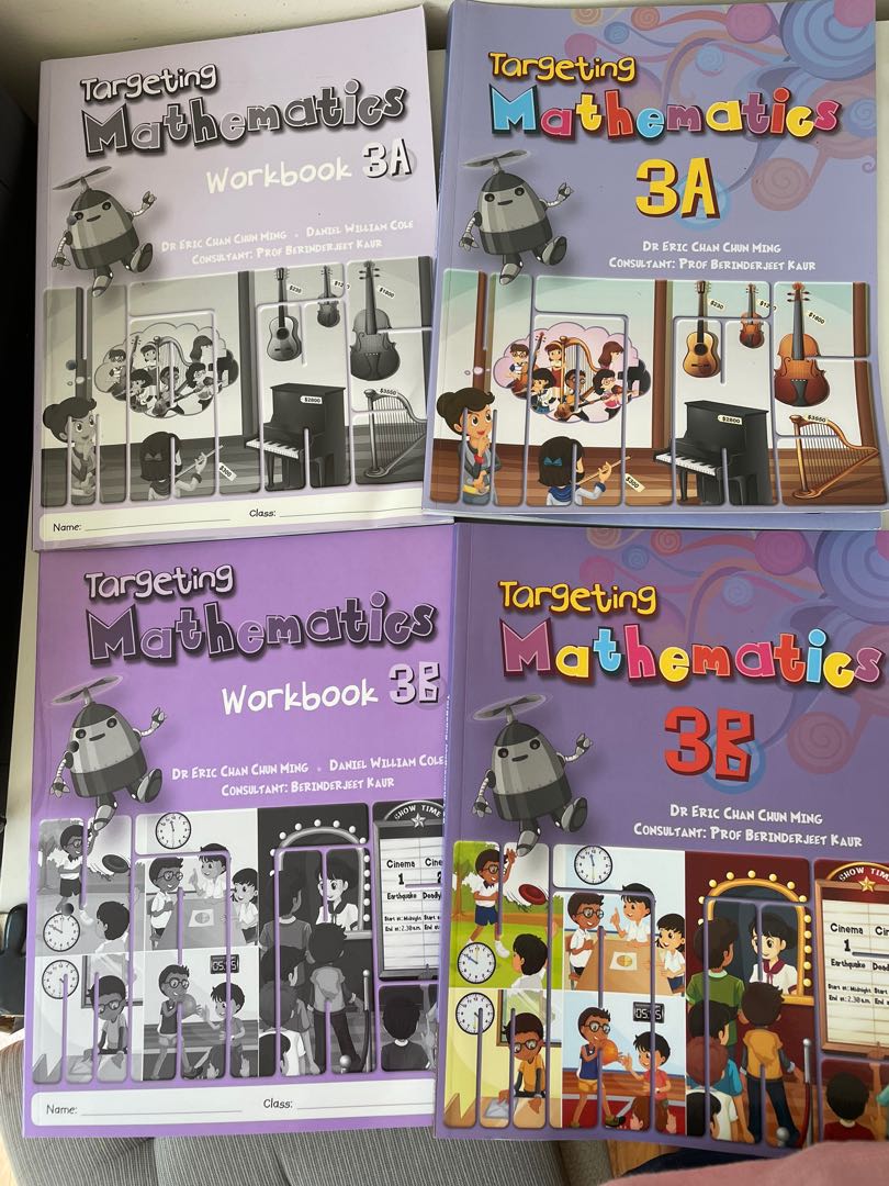 New primary 3 maths workbooks, Hobbies & Toys, Books & Magazines ...