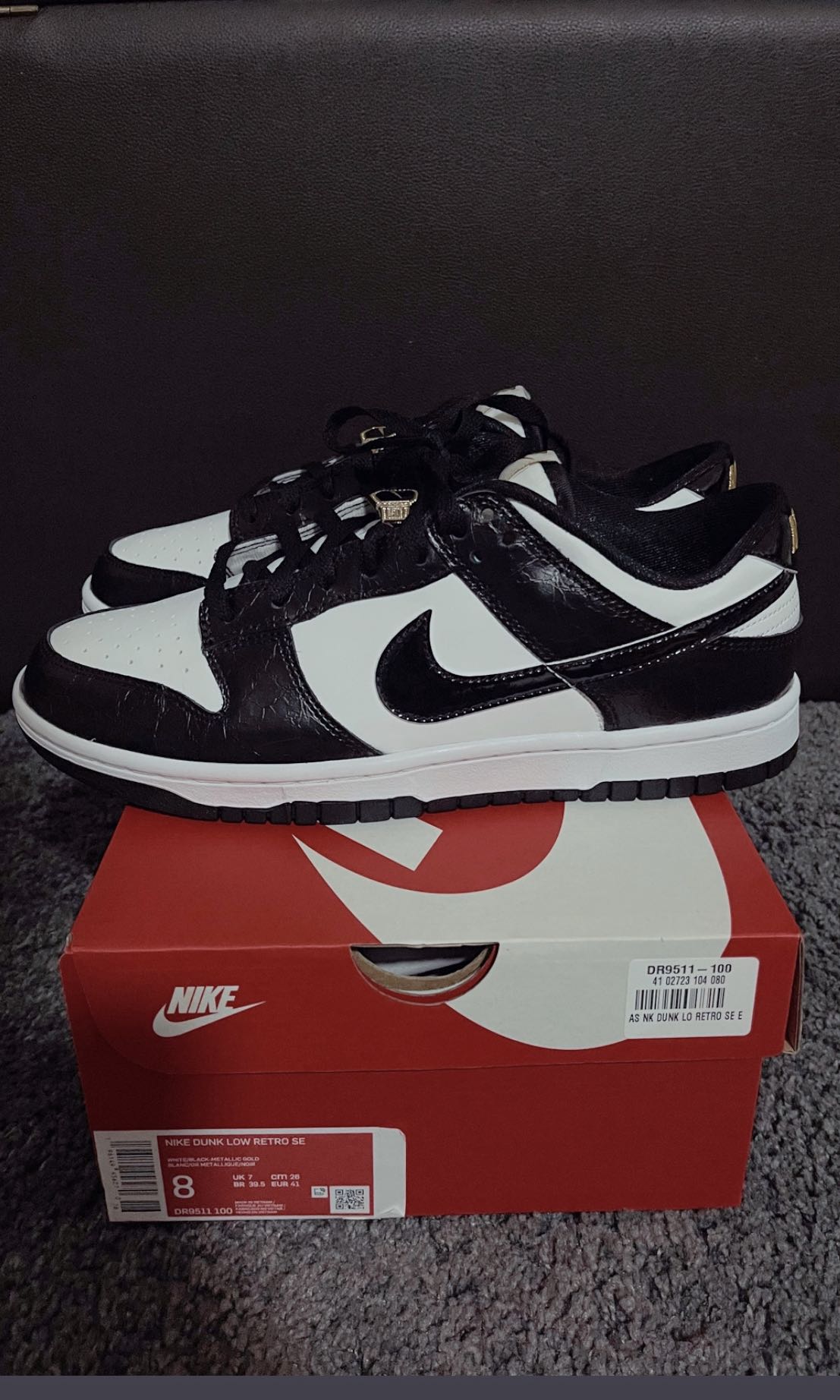 Nike Dunk Low Panda World Champ, Men's Fashion, Footwear, Sneakers on ...