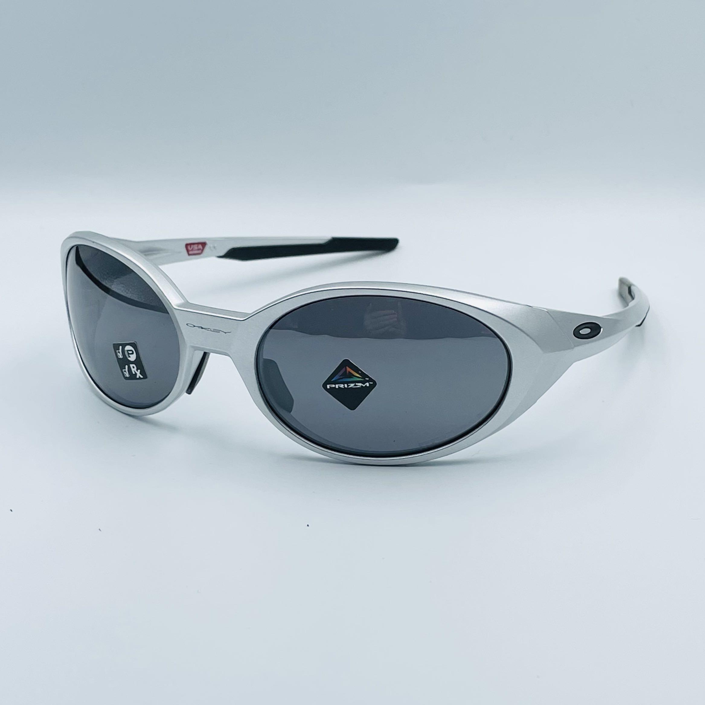 Oakley Eye Jacket Redux Silver Polarized Prizm Black, Men's Fashion ...