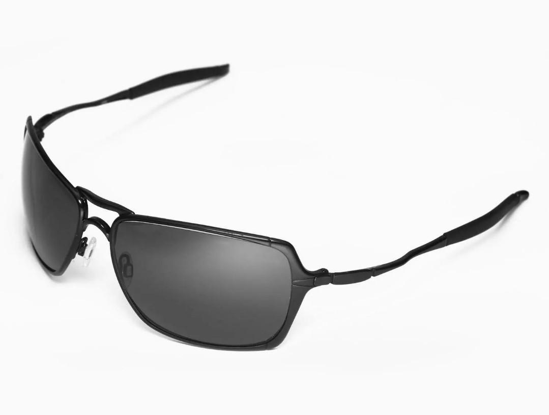 oakley inmate polarized black lenses walleva brand, Men's Fashion ...