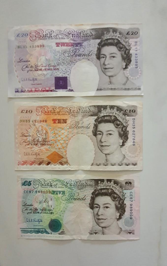 Old Pound Notes, Hobbies & Toys, Memorabilia & Collectibles, Currency ...