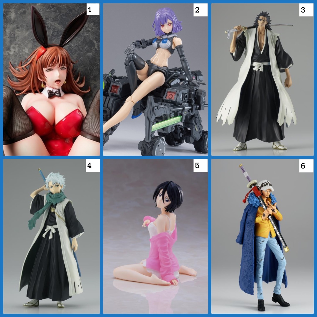 Oltlo Illustration - Itoe Bunny Ver. ATK Girl - Frankenstein Bleach Solid and Souls - Kenpachi ...