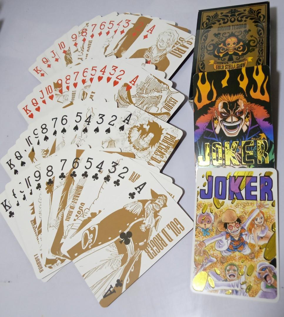 ONE PIECE GOLD Playing Cards Japanese version, Hobbies & Toys, Toys ...