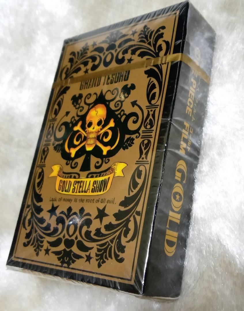 ONE PIECE GOLD Playing Cards Japanese version, Hobbies & Toys, Toys ...