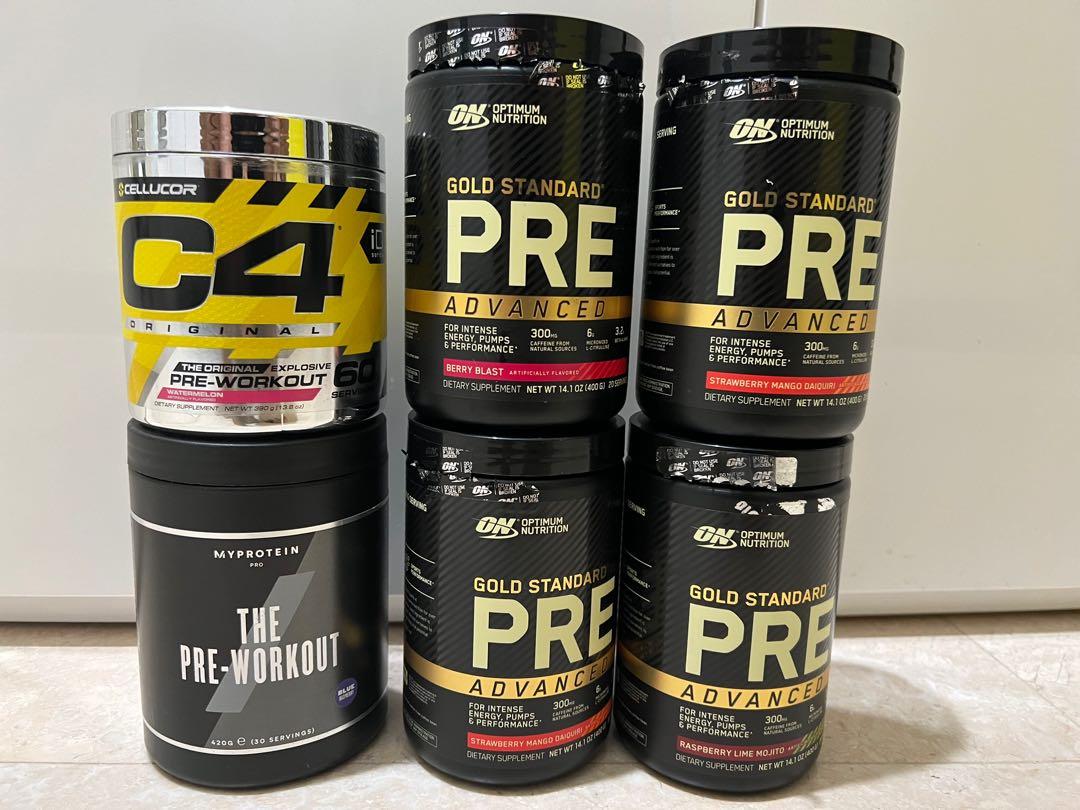 (EMPTY) Optimum Nutrition Advanced Preworkout and others; Assorted ...