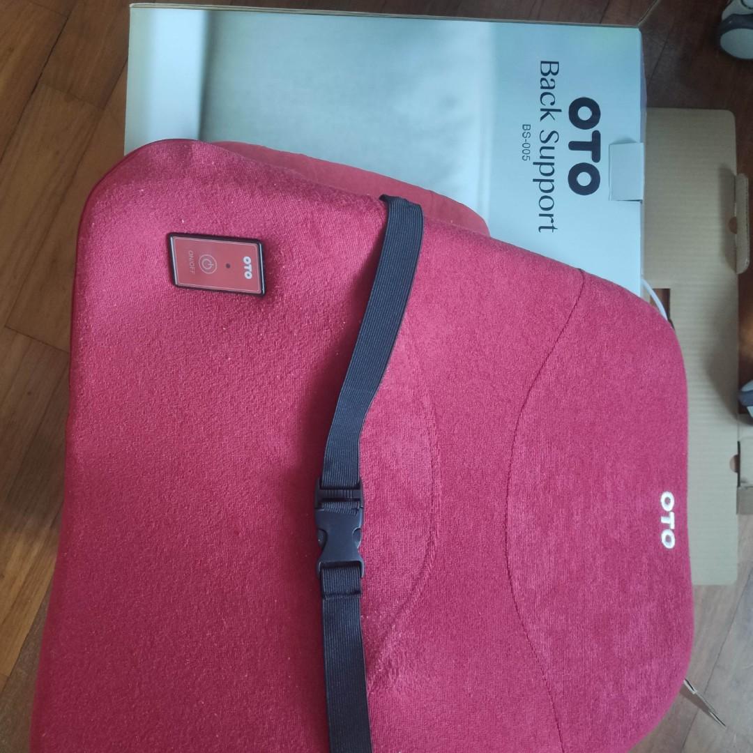 OTO backsupport full box, Health & Nutrition, Massage Devices on Carousell