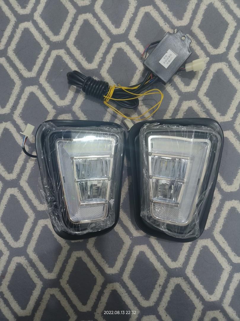 PERODUA AXIA 2017-2018 G SPEC FRONT BUMPER LED DRL DAYLIGHT LIGHTS ...