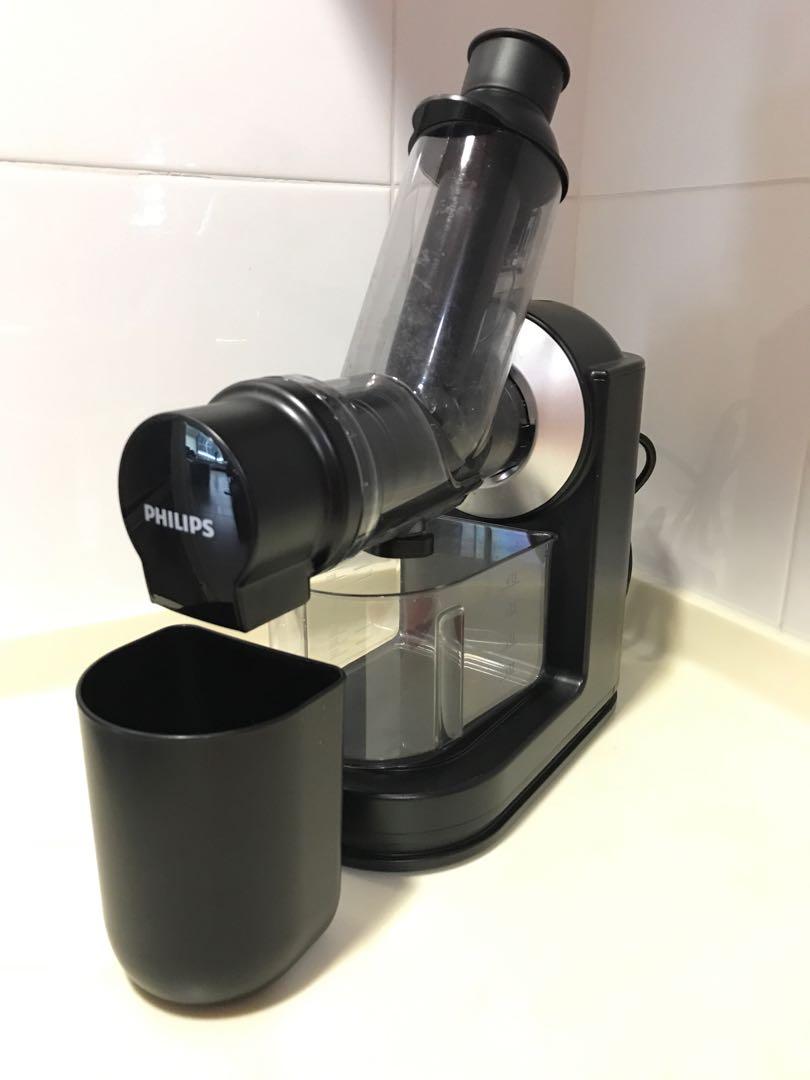 Philips Masticating slow juicer, TV & Home Appliances, Kitchen ...