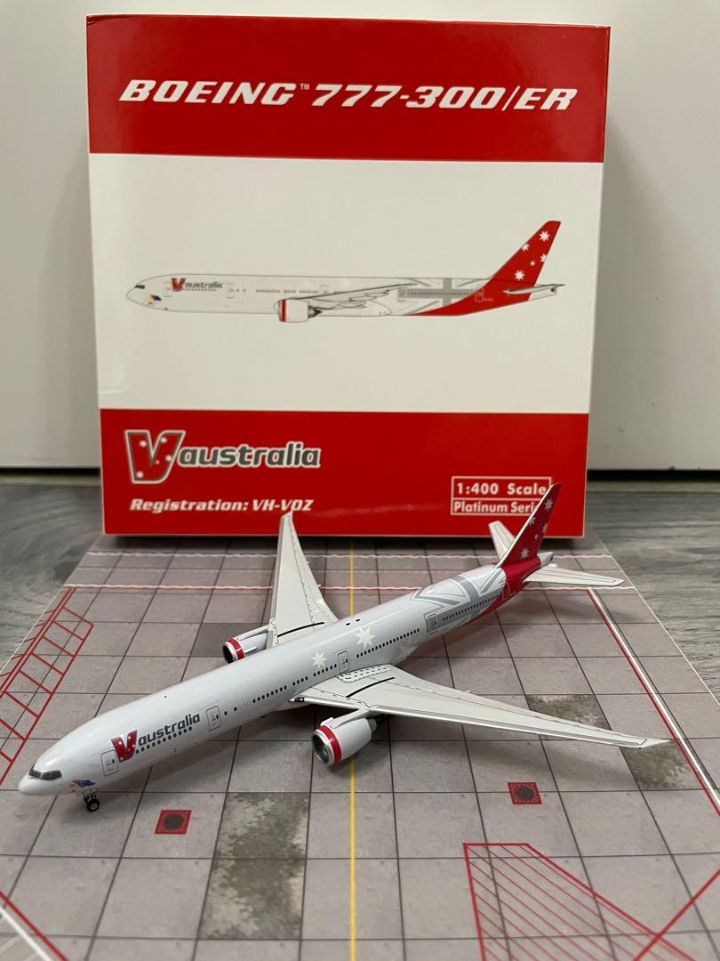 Phoenix 1:400 Virgin Australia 維珍澳洲 Boeing 777-300ER VH-VOZ metal ...