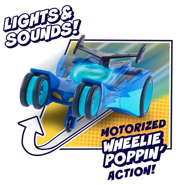 PJ Masks Pop-A-Wheelie Cat-Car, PJ Masks Vehicle with Lights and Sounds ...