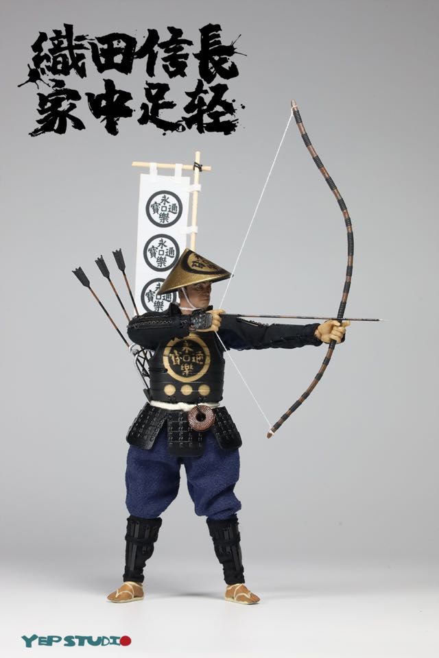 PO Yep Studio 1/12 Oda Nobunaga'Soldier: Yumi Ashigaru No. 0003 ...