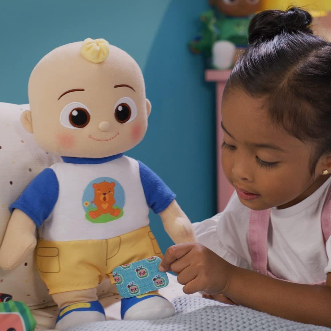 (PO)CoComelon Boo Boo Light Up JJ Plush with Doctor Checkup Bag, Babies ...