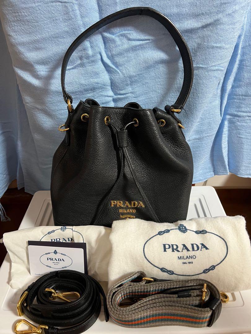 Prada Bucket Bag, Women's Fashion, Bags & Wallets, Shoulder Bags on ...