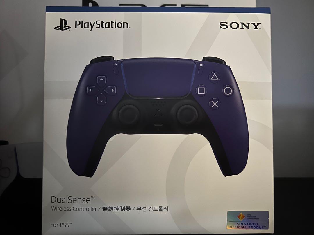 PS5 Dualsense Controller Galactic Purple (Local), Video Gaming, Gaming ...