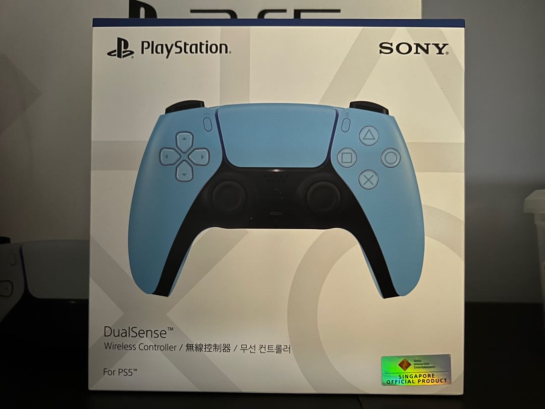 PS5 Dualsense Controller Starlight Blue (Local), Video Gaming, Gaming ...